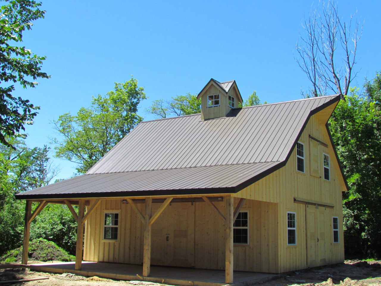 Dakota Wood Barn - JB TIMBER CONCEPTS